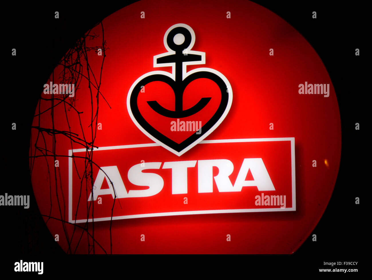 Astra bier beer logo hi-res stock photography and images - Alamy