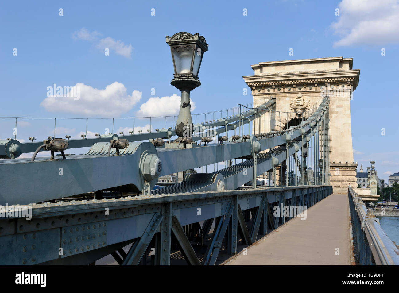 The Chain bridge in Budapest, Hungary Stock Photo - Alamy