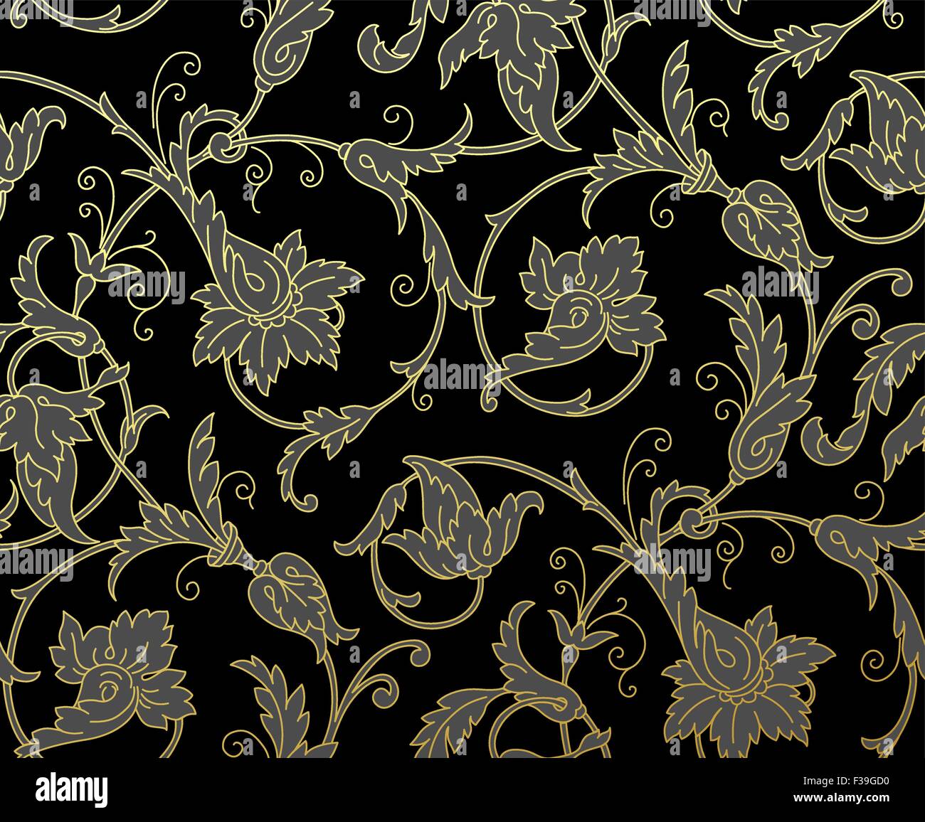 Victorian wallpaper pattern hi-res stock photography and images - Alamy
