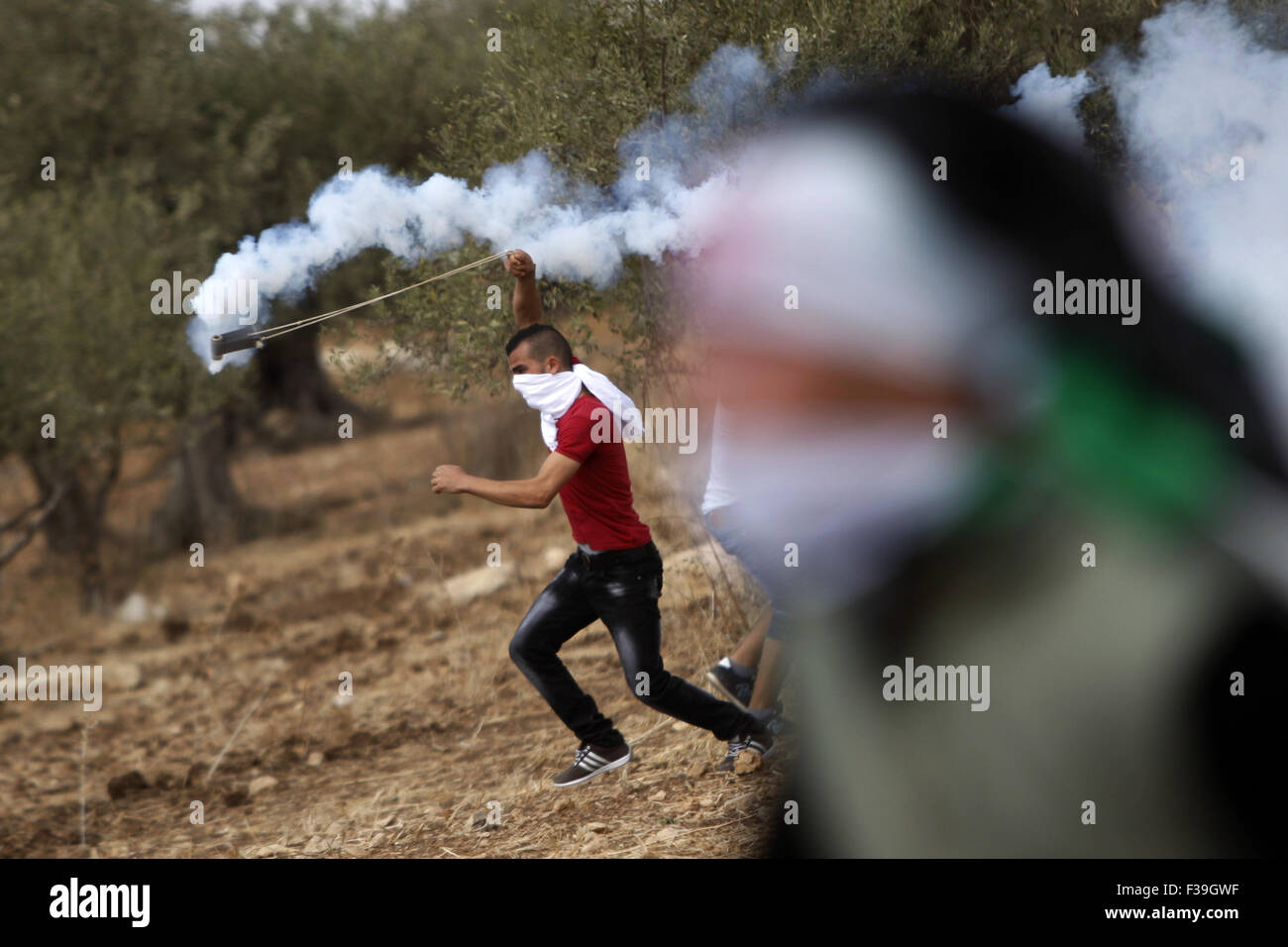 Ramallah, West Bank, Palestinian Territory. 2nd Oct, 2015. A ...