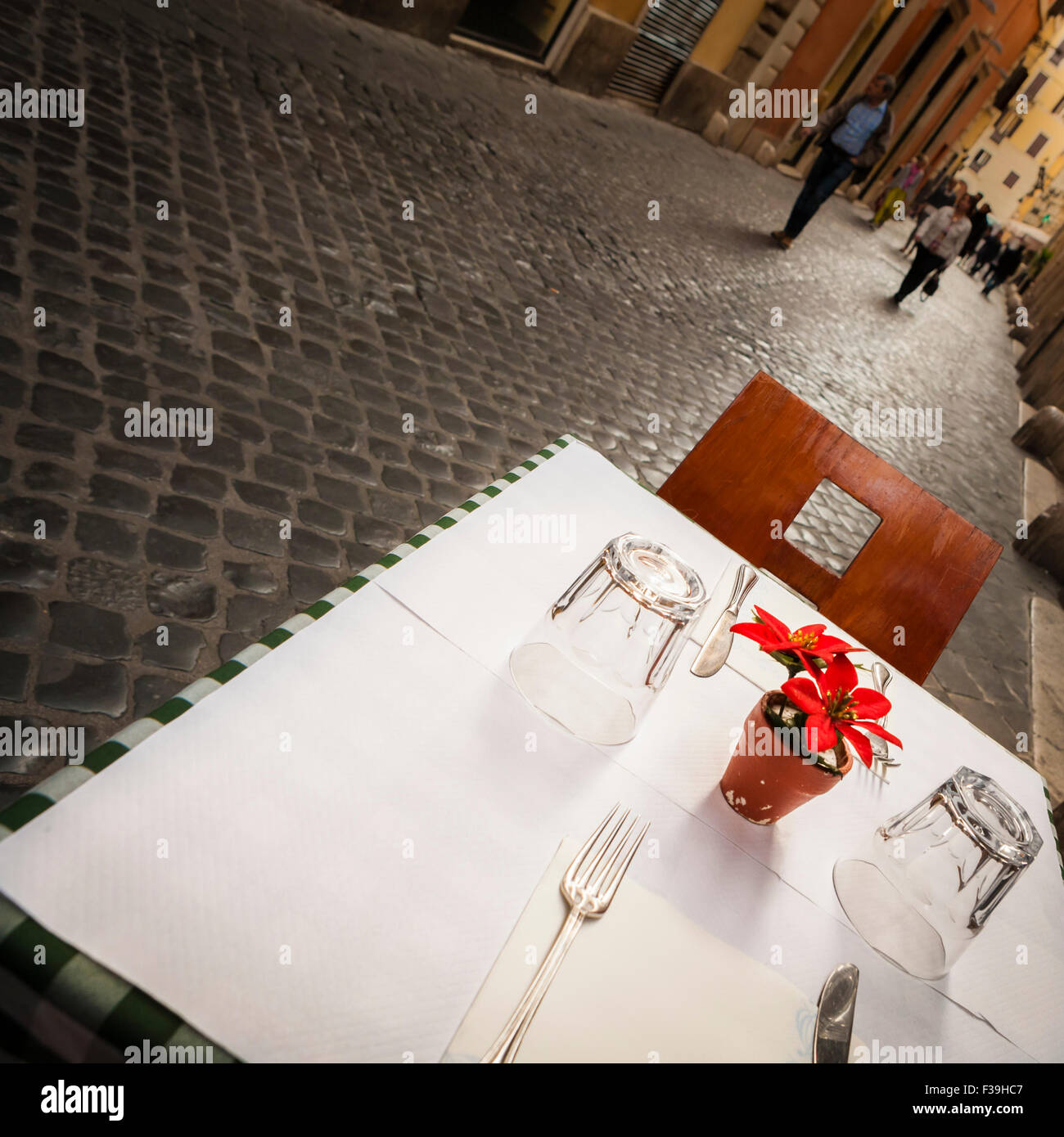 Table for Two Stock Photo - Alamy