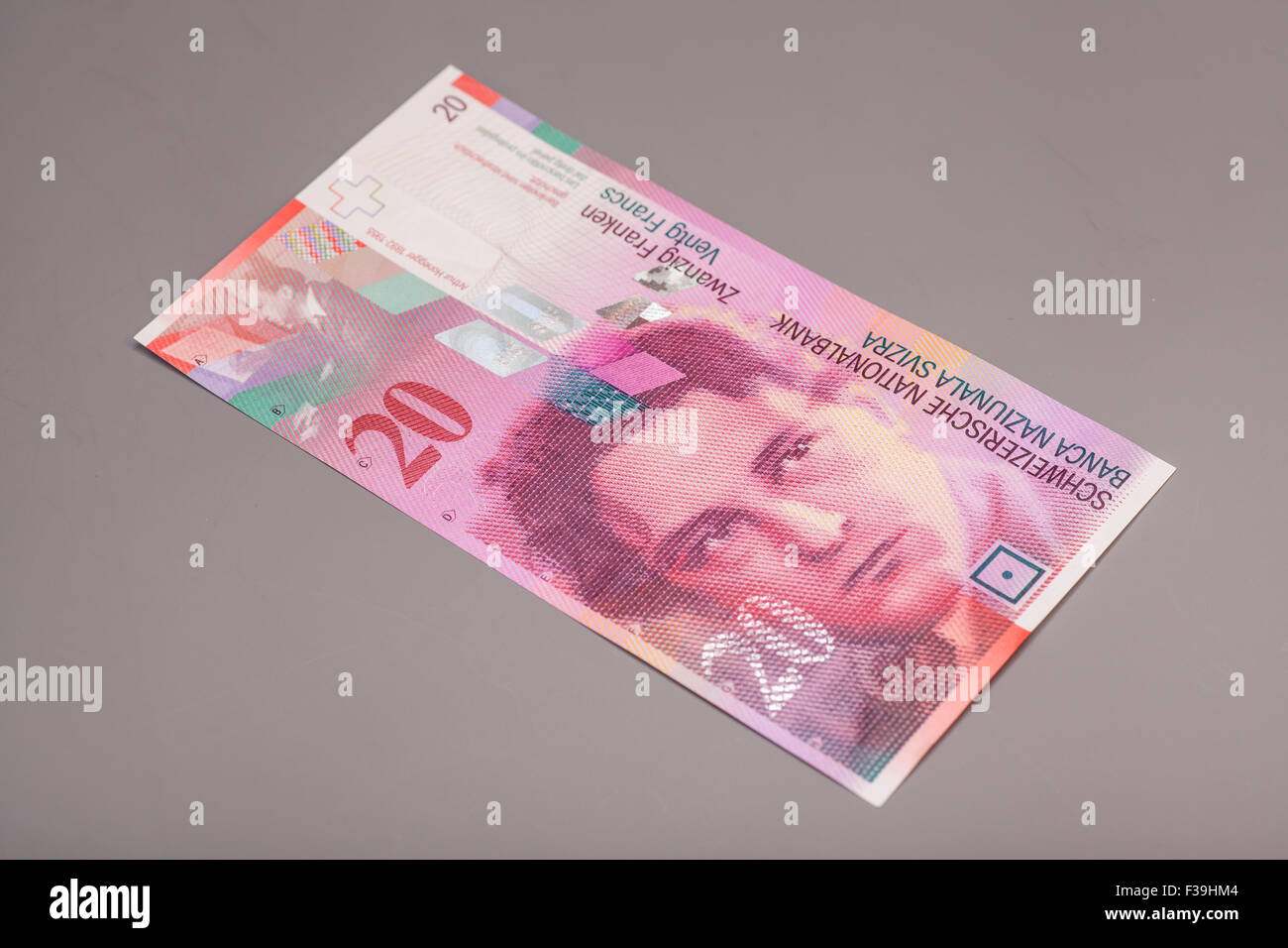 20 swiss francs hi-res stock photography and images - Alamy