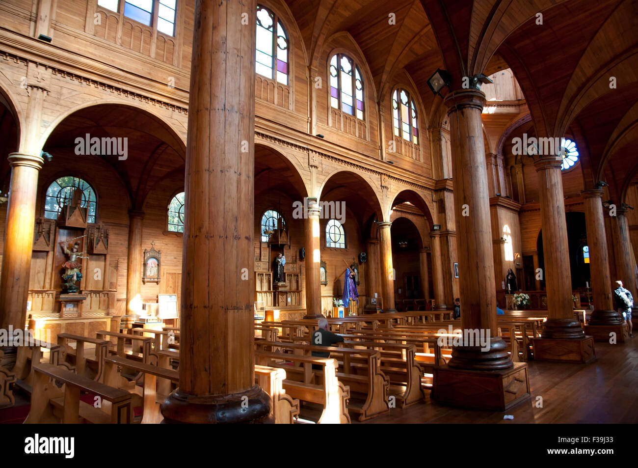 Castro chile church hi-res stock photography and images - Alamy