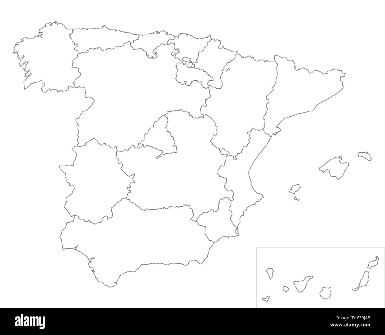 Castile Aragon Map High Resolution Stock Photography and Images - Alamy