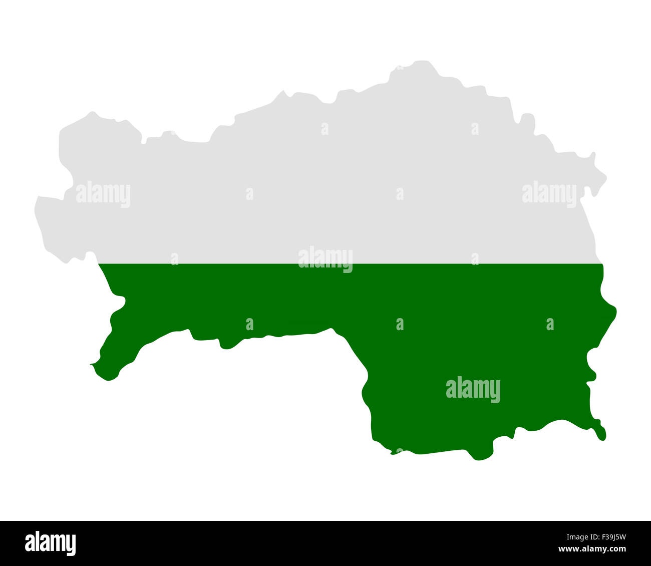 Styria austria map hi-res stock photography and images - Alamy