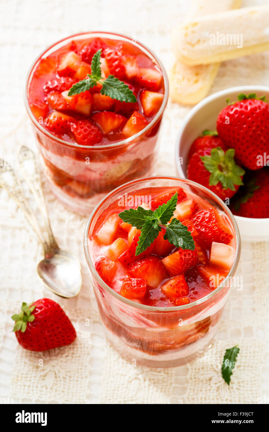 Strawberry finger herb hi-res stock photography and images - Alamy