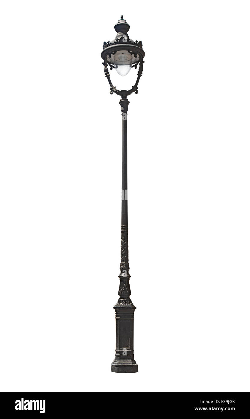 Lamppost Cut Out Stock Images & Pictures - Alamy