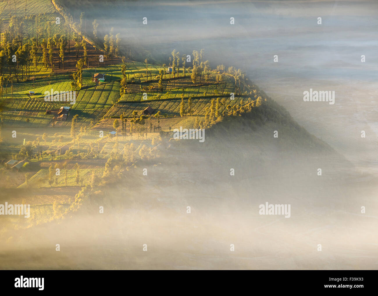 Mountain village, East Java, Indonesia Stock Photo - Alamy