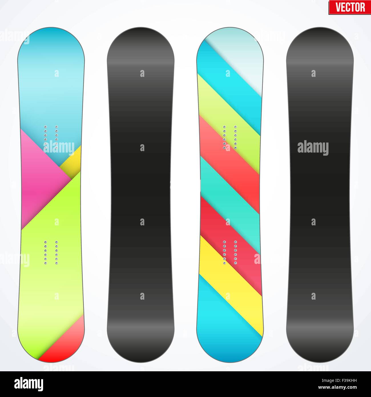 Snowboard sample symbols for design. Vector Stock Vector Image & Art ...