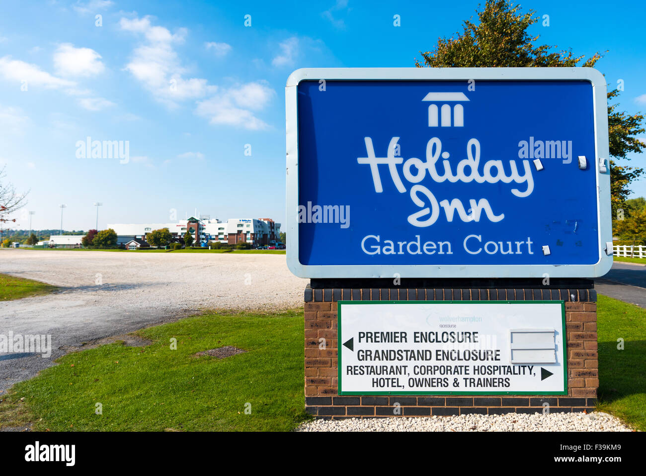 The holiday Inn Garden court at Wolverhampton Racecourse West midlands ...