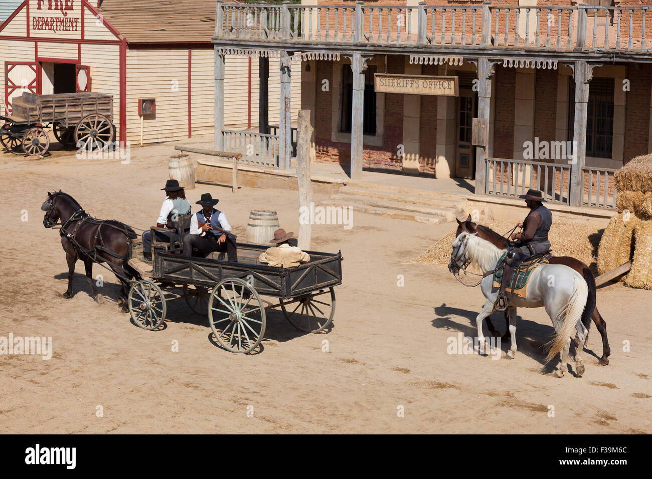 Mini hollywood film set hi-res stock photography and images - Alamy