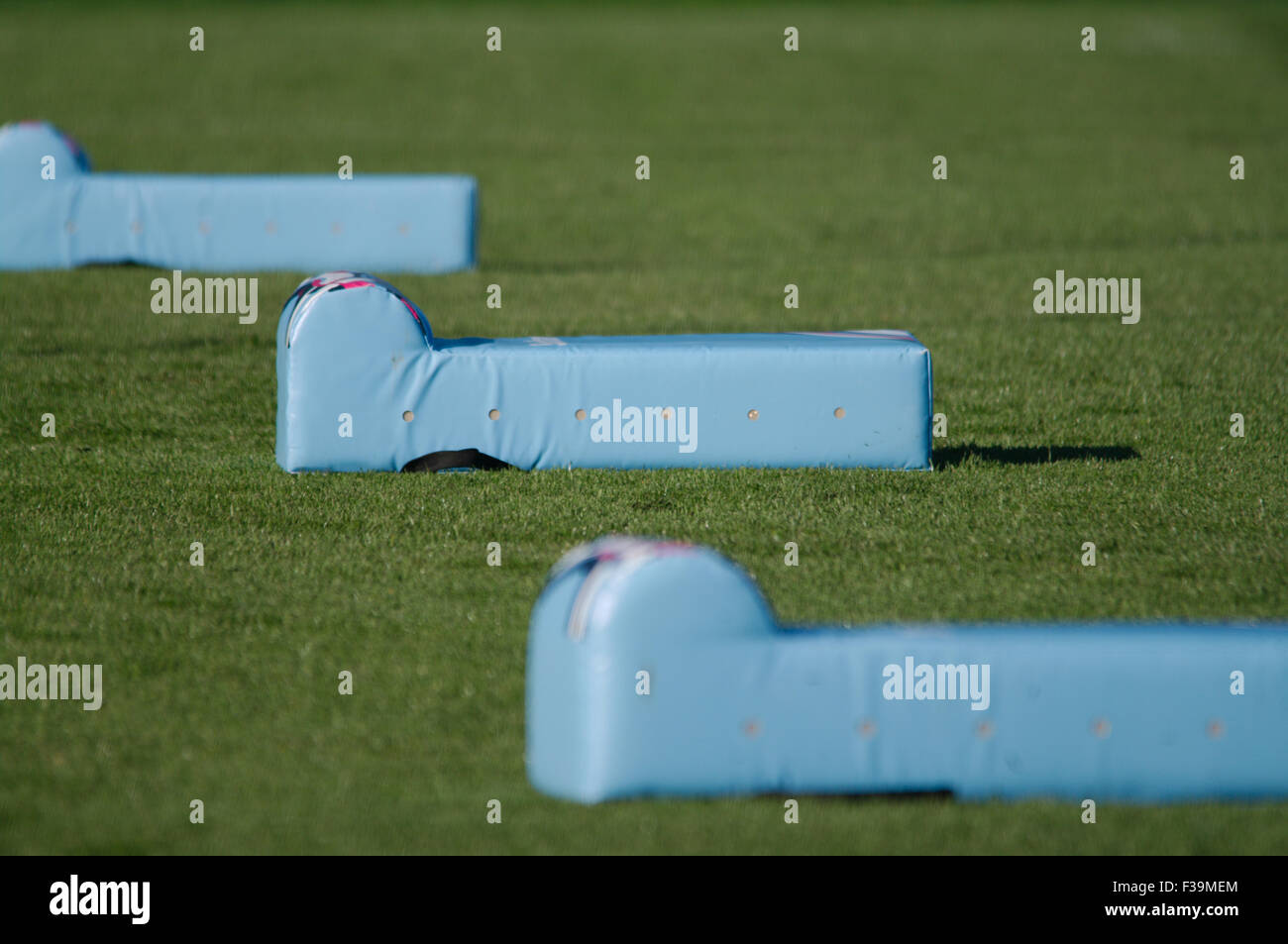 Newcastle upon Tyne, UK. 01 October, 2015. Rucking shields on the ...
