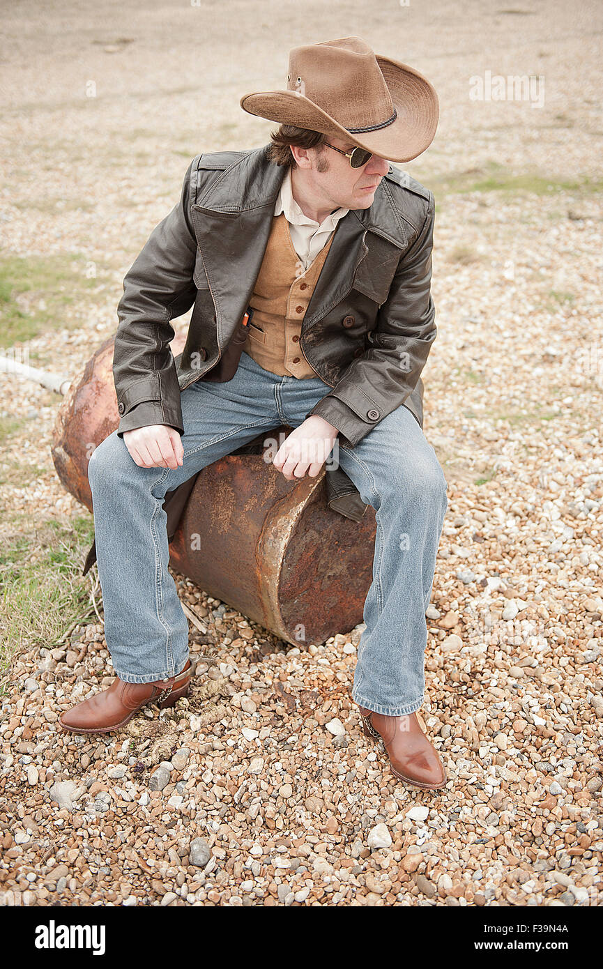 Modern Cowboy High Resolution Stock Photography and Images - Alamy