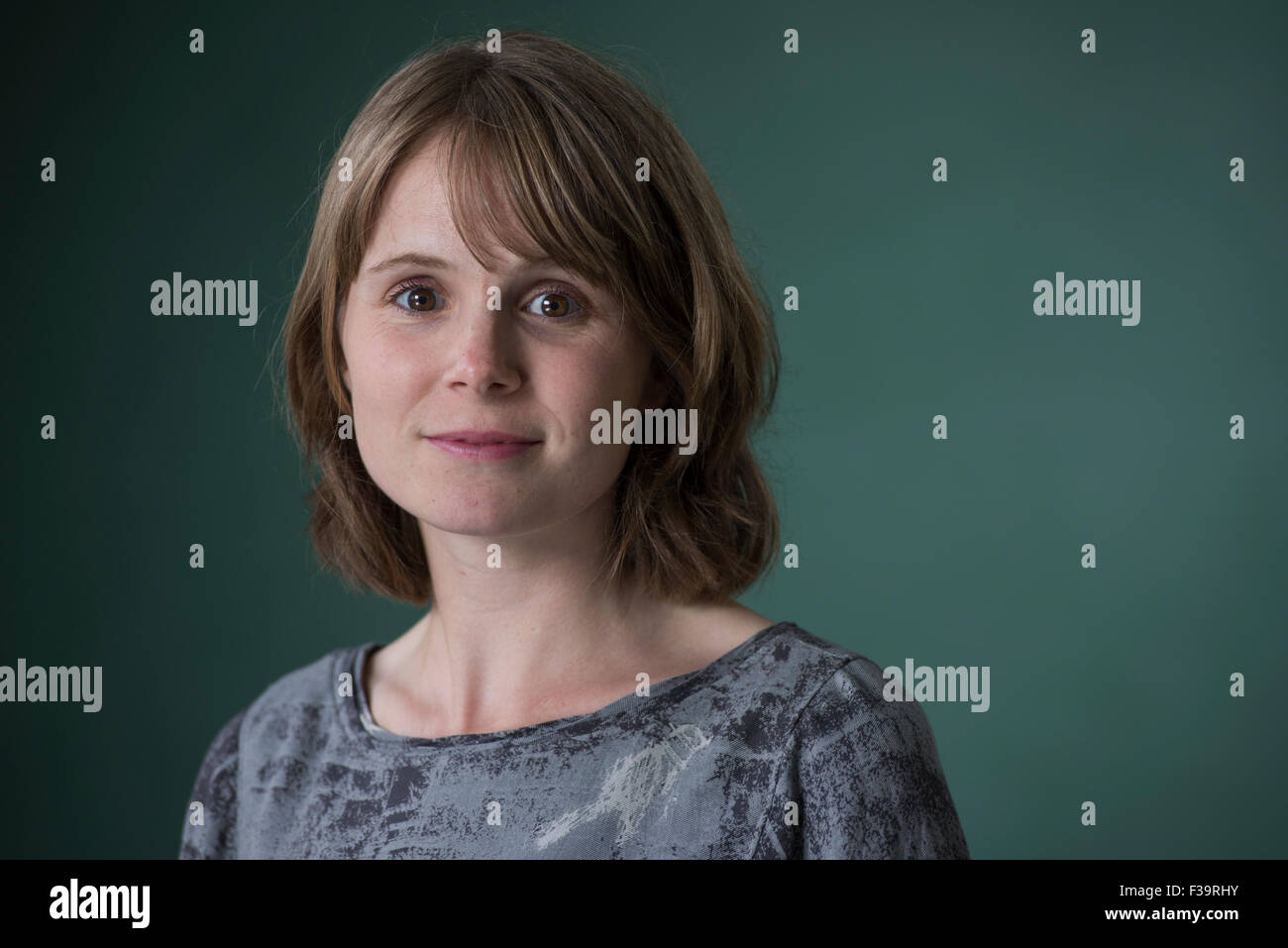 Short stories author Lucy Wood Stock Photo - Alamy