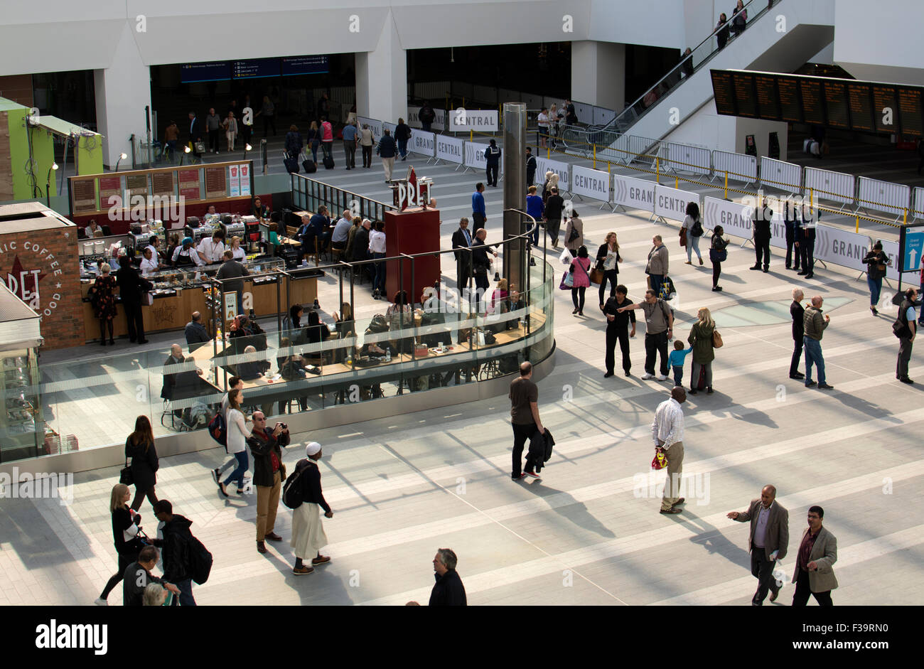 New atrium at New Street Station, Birmingham UK Stock Photo - Alamy