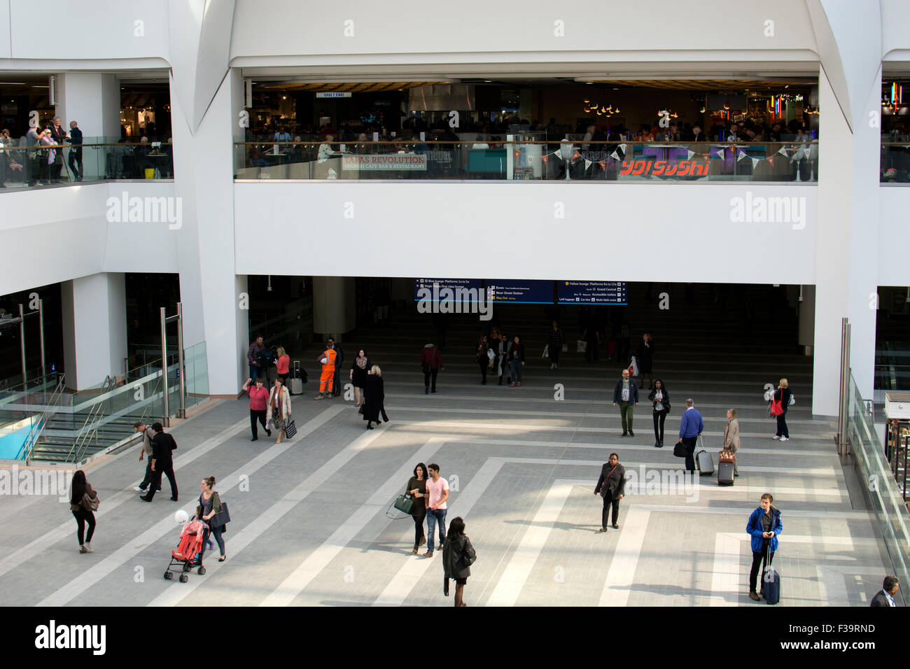 New atrium at New Street Station, Birmingham UK Stock Photo - Alamy