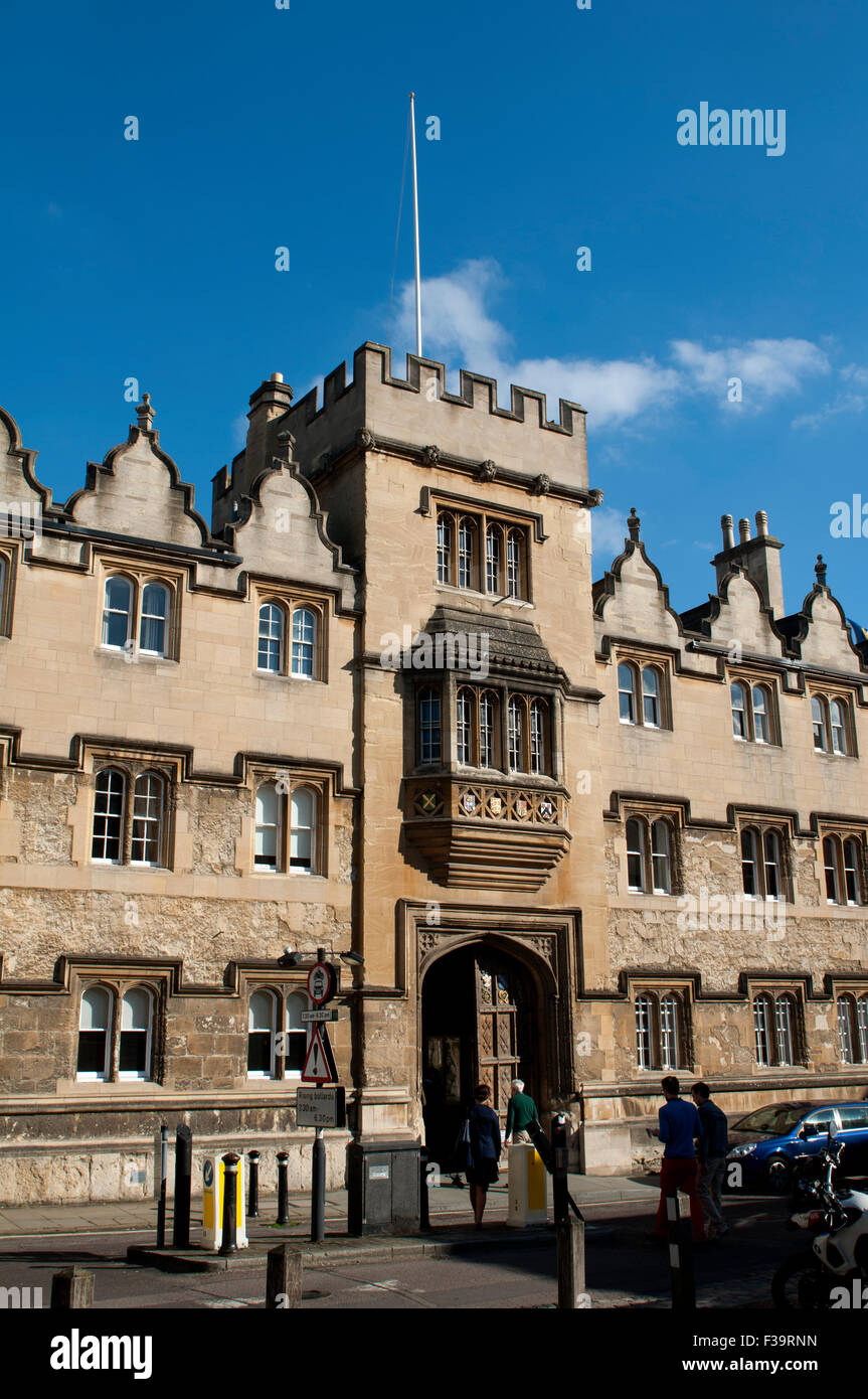 Oriel College, Oxford, Oxfordshire, England, UK Stock Photo - Alamy