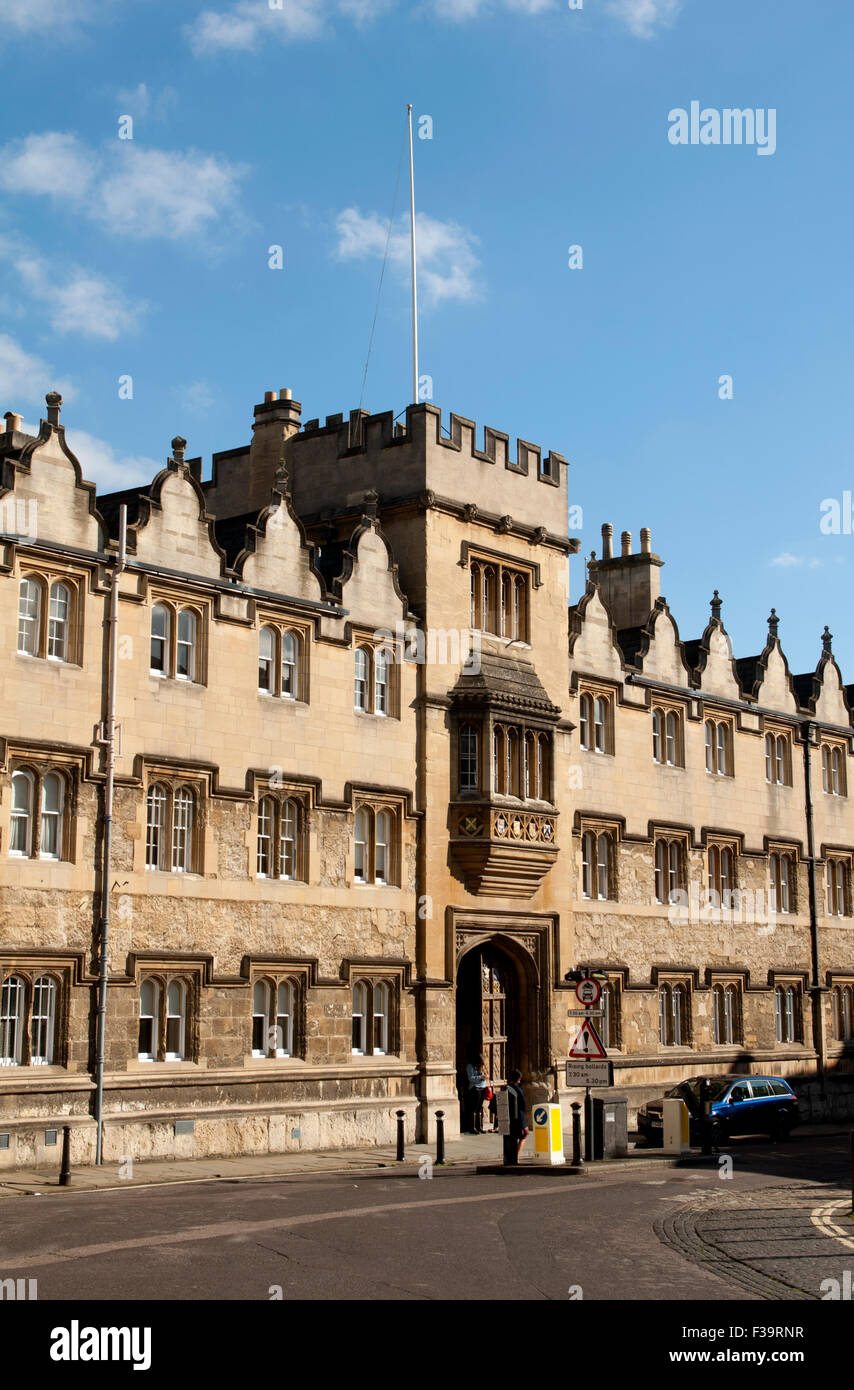 Oriel College, Oxford, Oxfordshire, England, UK Stock Photo - Alamy