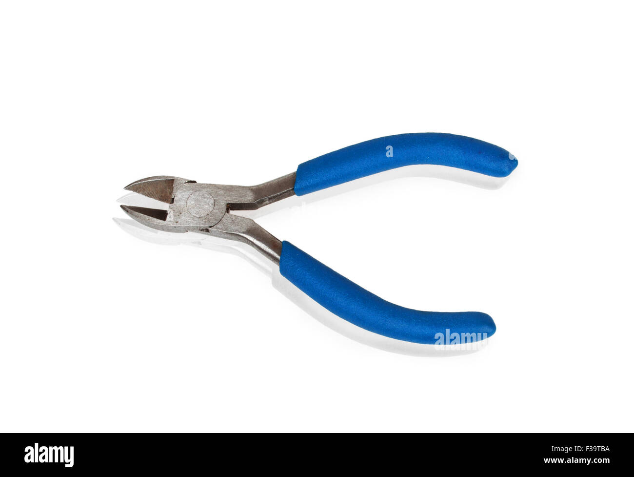 Blue nipper isolated on white background Stock Photo - Alamy