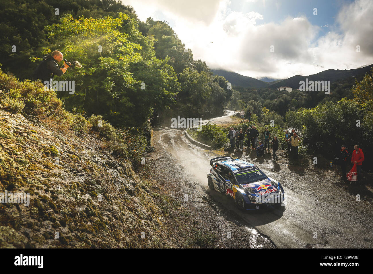 Corte, Corsica. 02nd Oct, 2015. The WRC Rally of Corsica. Stages 2 and ...