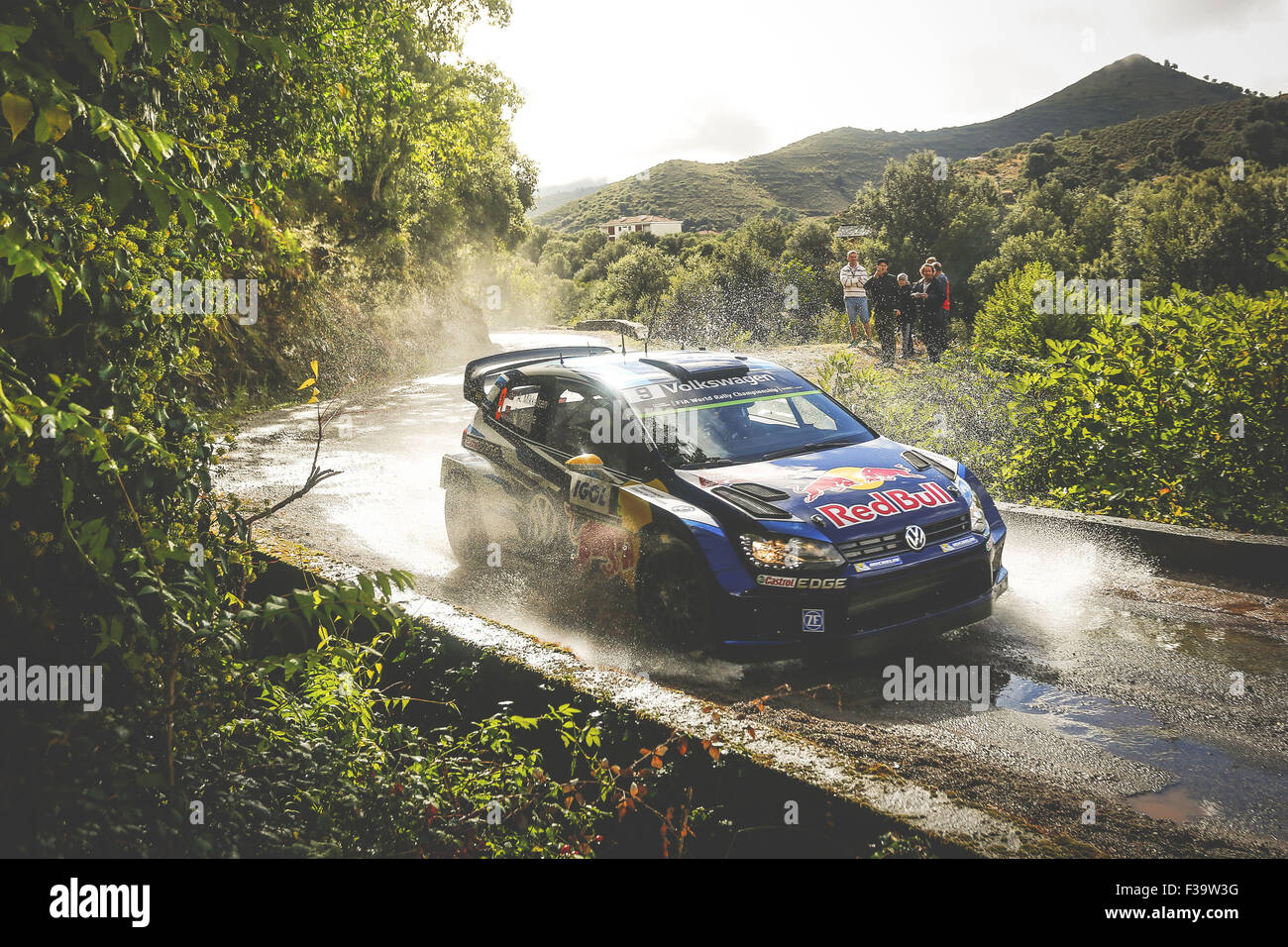 Corte, Corsica. 02nd Oct, 2015. The WRC Rally of Corsica. Stages 2 and ...