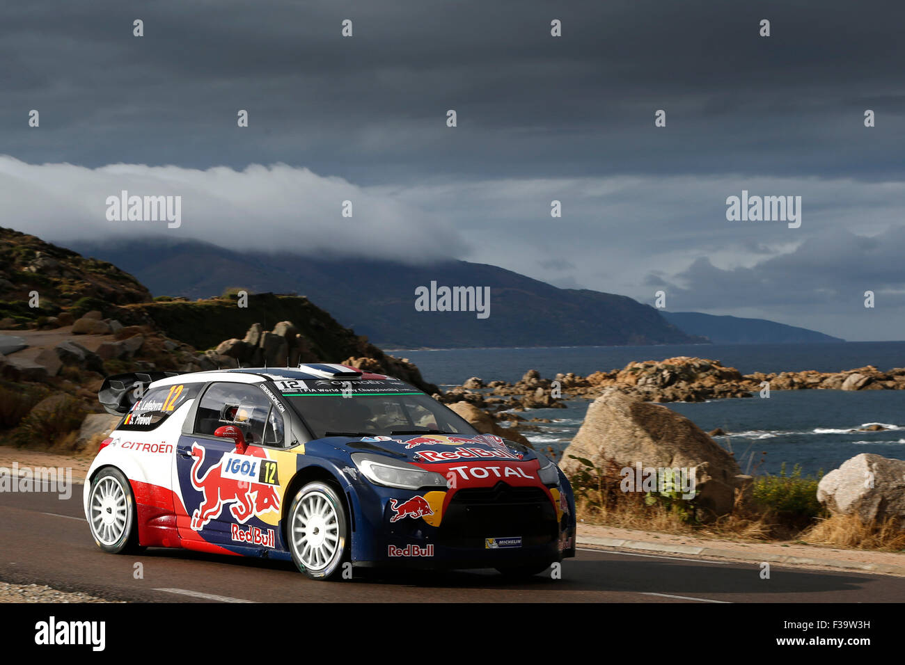 Corte, Corsica. 02nd Oct, 2015. The WRC Rally of Corsica. Stages 2 and ...