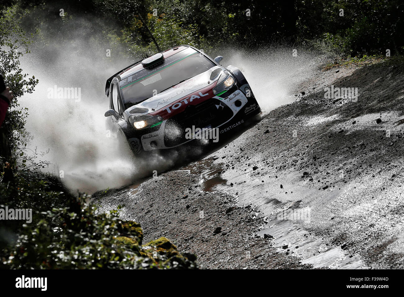 Corte, Corsica. 02nd Oct, 2015. The WRC Rally of Corsica. Stages 2 and ...