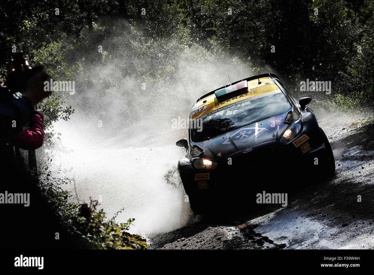 Corte, Corsica. 02nd Oct, 2015. The WRC Rally of Corsica. Stages 2 and ...
