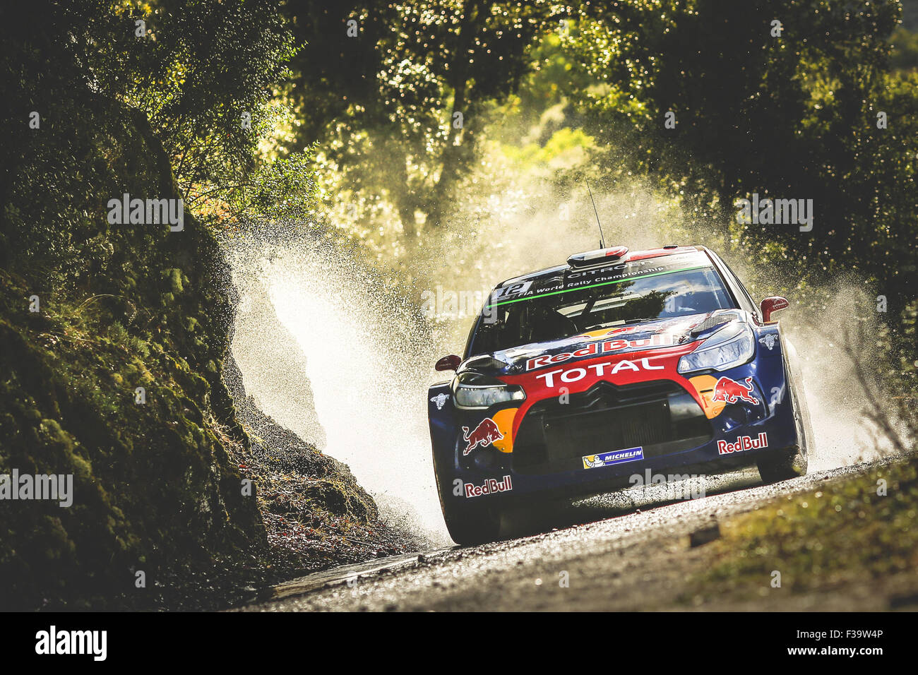 Corte, Corsica. 02nd Oct, 2015. The WRC Rally of Corsica. Stages 2 and ...