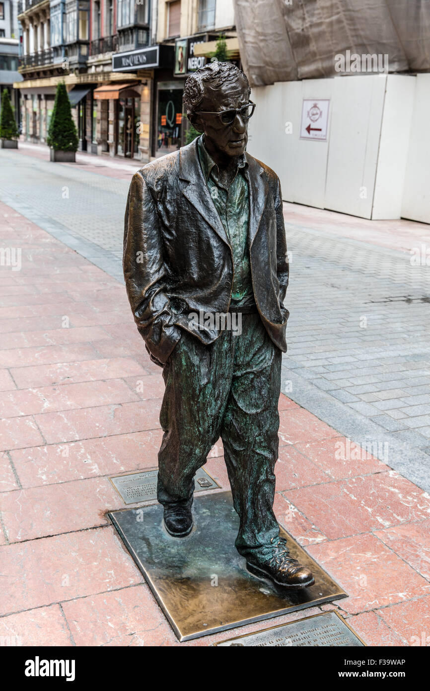 Woody Allen Statue