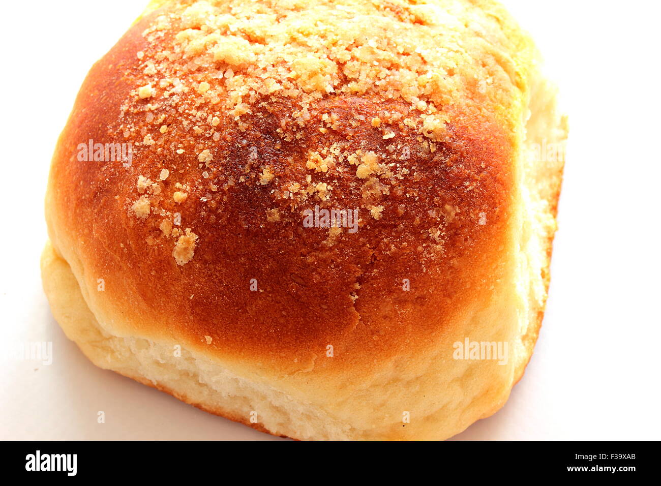 on a white background bun Stock Photo - Alamy