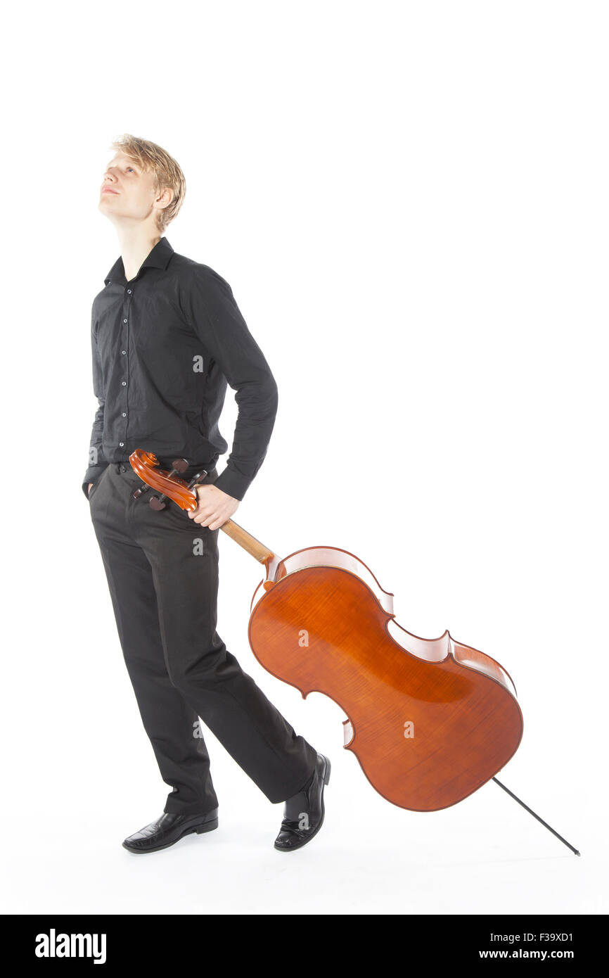 Man playing cello hi-res stock photography and images - Alamy