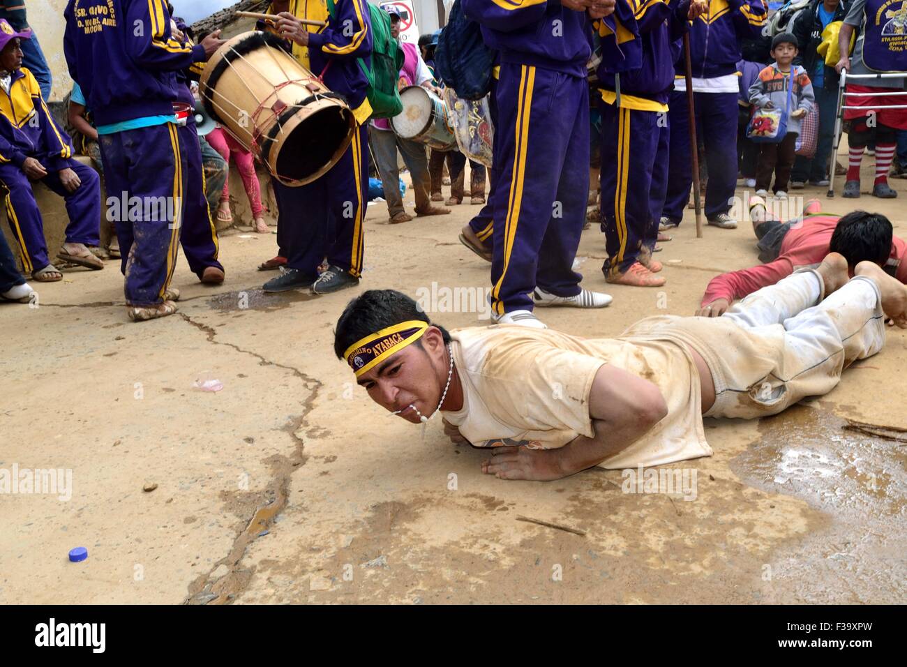Pilgrims -Señor Cautivo de Ayabaca peregrination in AYABACA. Department ...