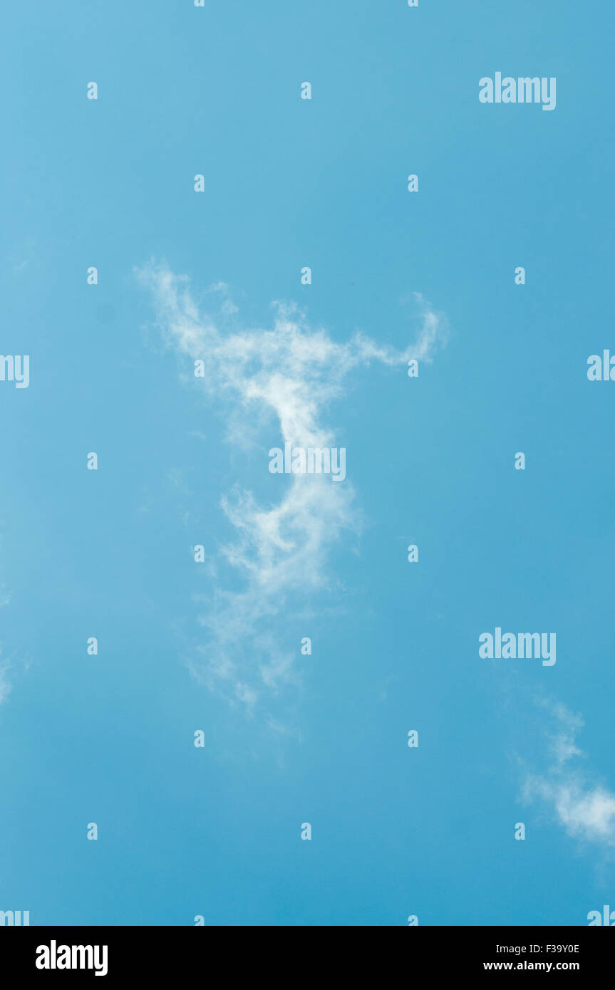 Cloud shape in the sky Stock Photo - Alamy