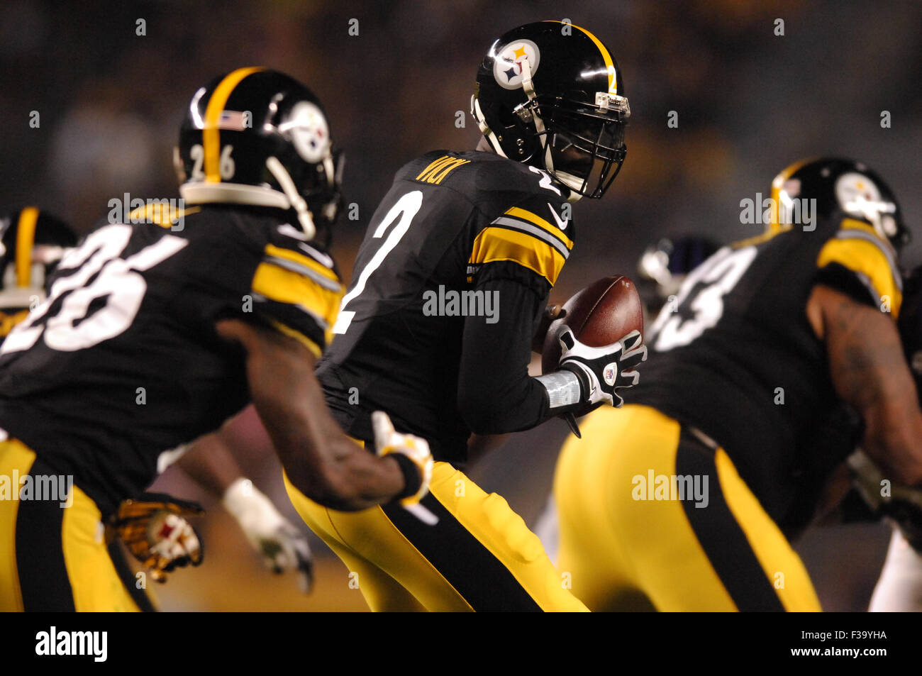 October 1st, 2015: Mike Vick #7 during the Baltimore Ravens vs ...