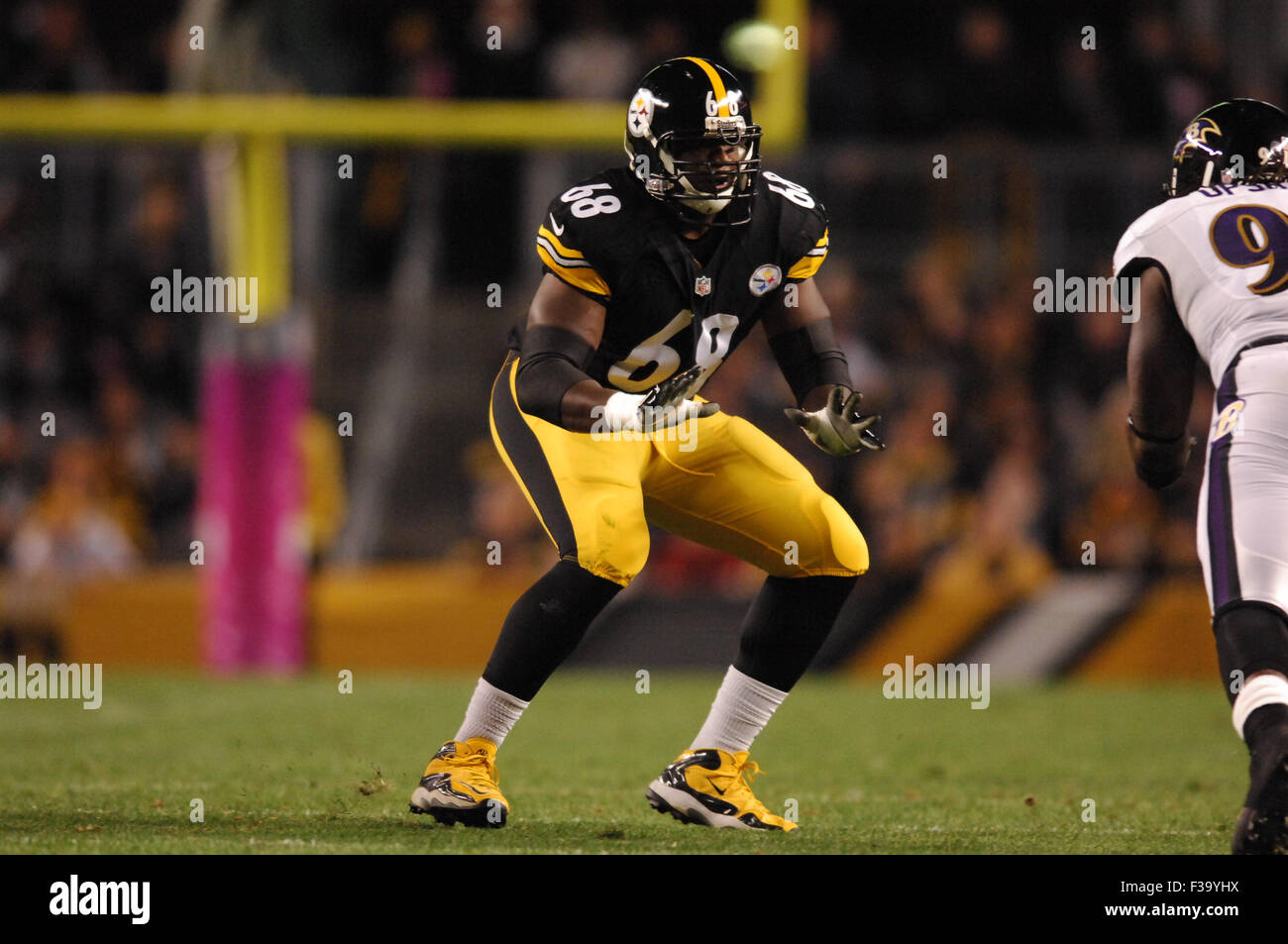 October 1st, 2015: Kelvin Beachum #68 during the Baltimore Ravens vs ...
