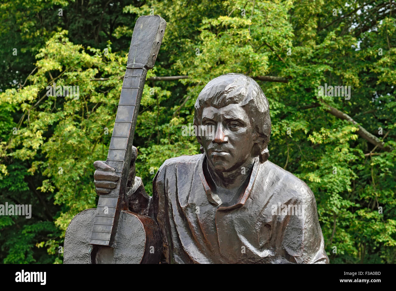 Monument of singer and actor Vladimir Semyonovich Vysotsky. Kaliningrad ...