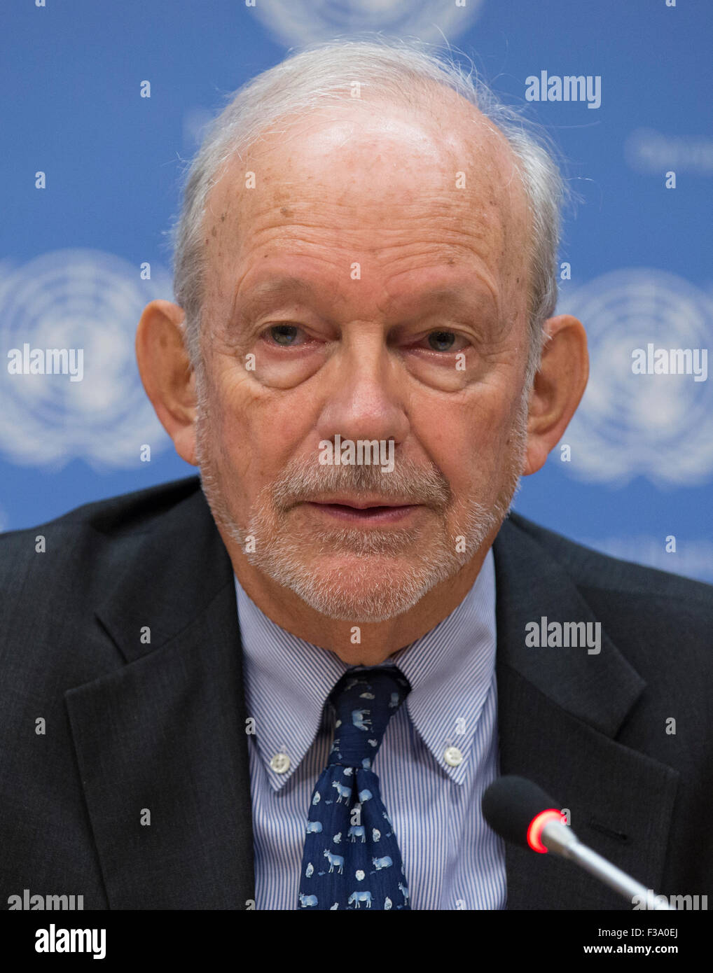 New York City, United States. 02nd Oct, 2015. Anthony Lake, Executive ...