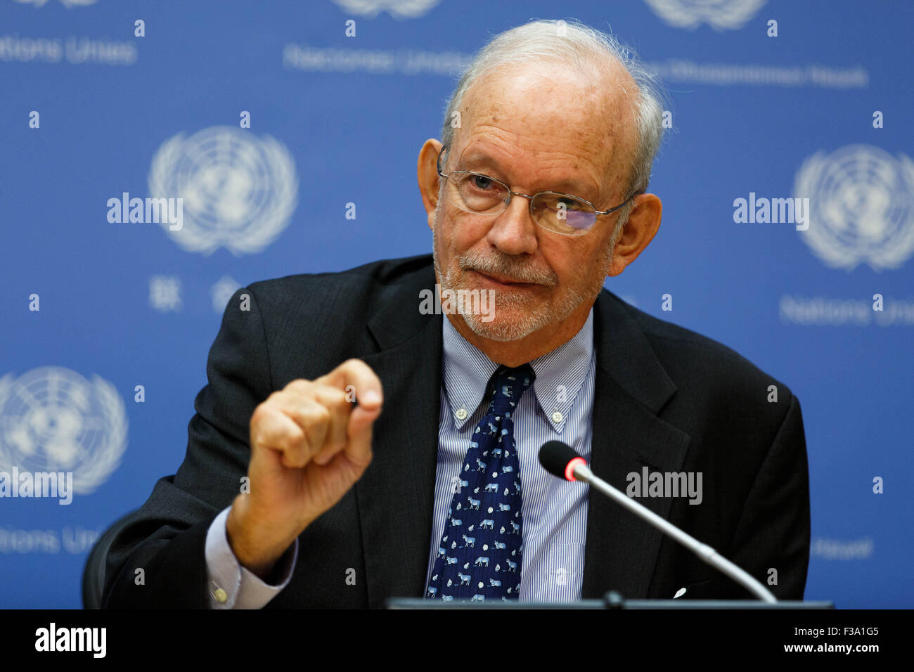 New York, United Nations headquarters in New York. 2nd Oct, 2015 ...