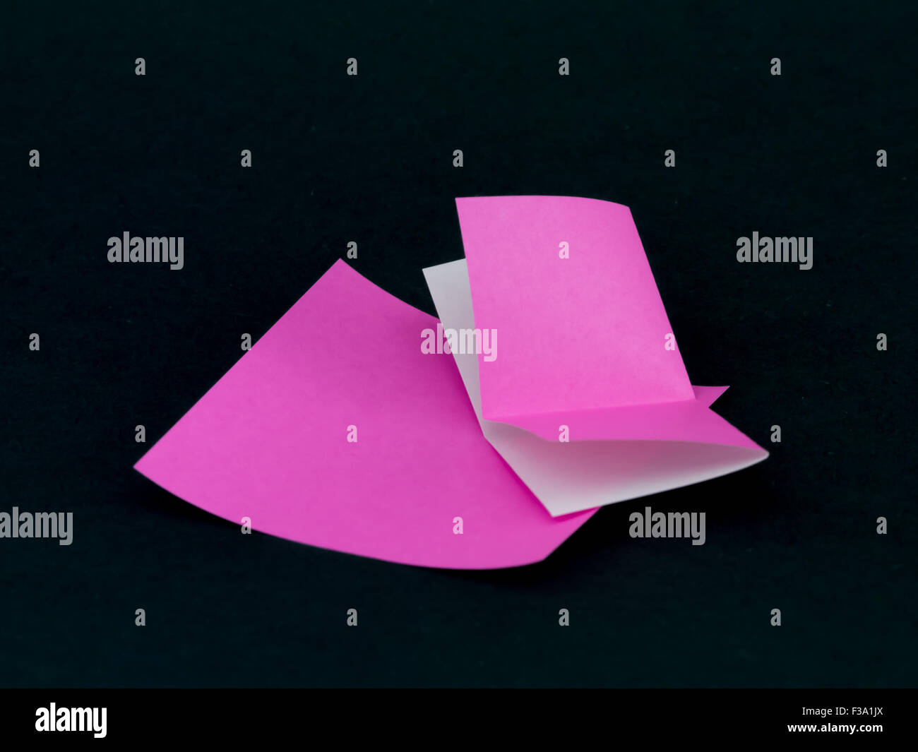 Japanese Origami Toys Folding Instructions; How to Play Stock Photo - Alamy