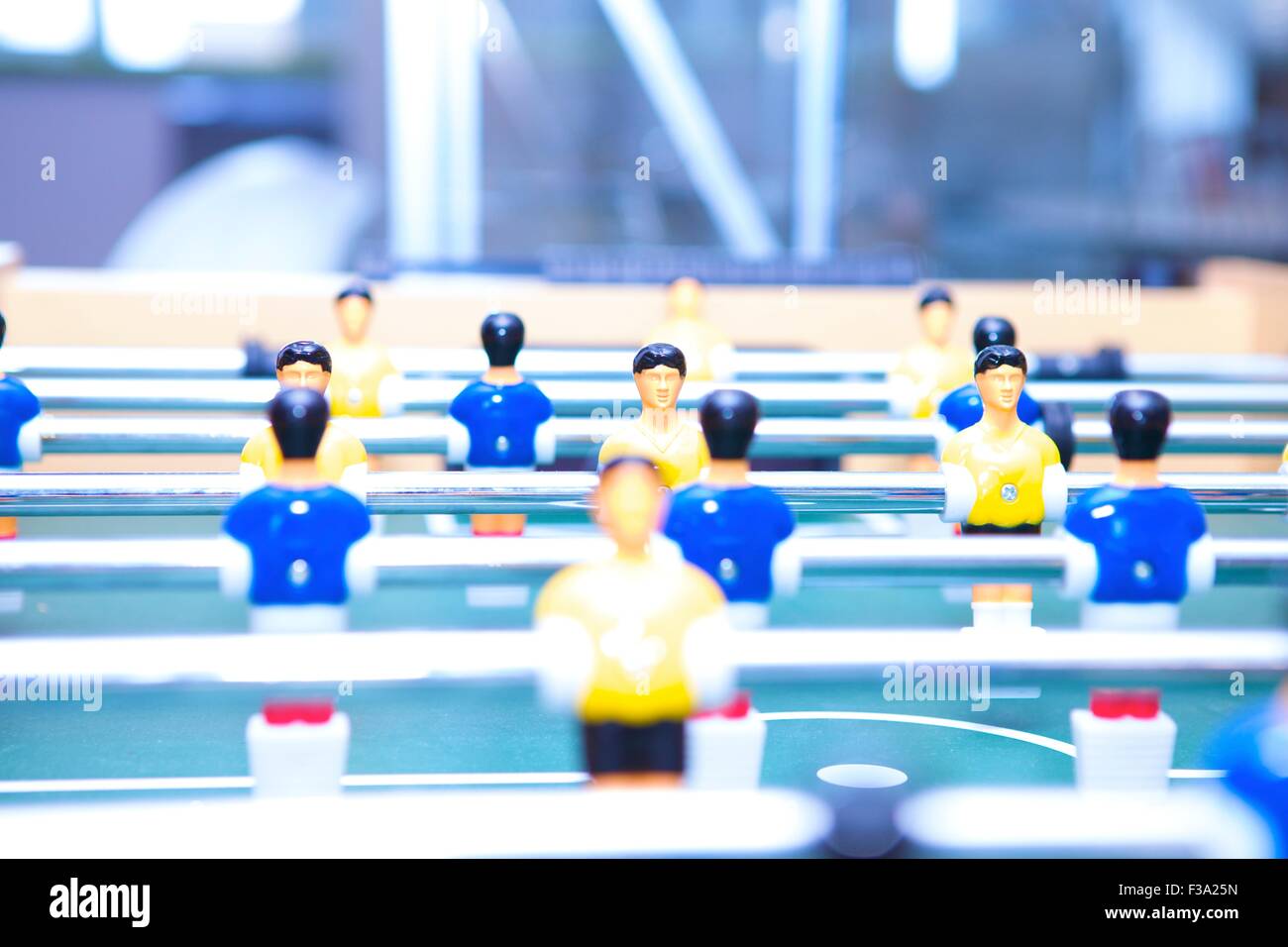 Table football, Foosball players Stock Photo - Alamy
