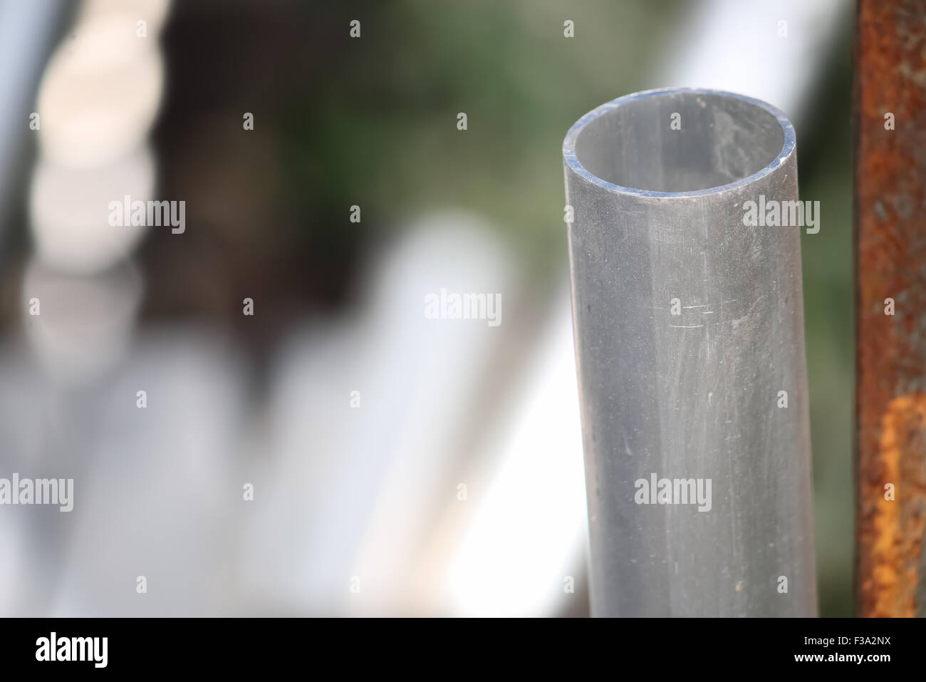 Close up of the Pipe at the Construction Site Stock Photo - Alamy