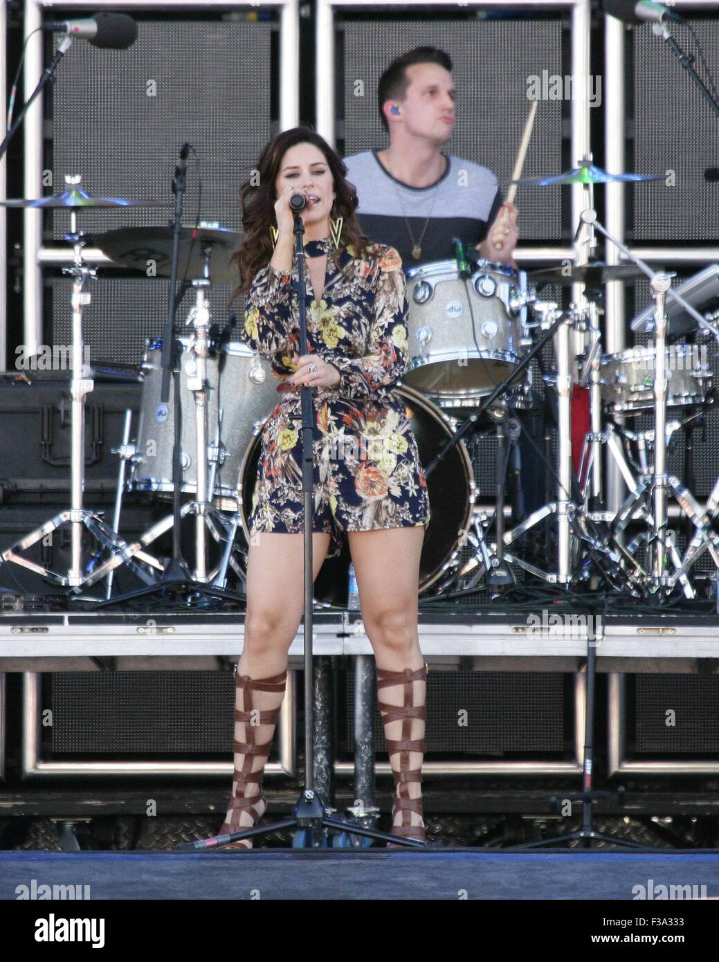 Las Vegas, NV, USA. 2nd Oct, 2015. Rachel Reinert of Gloriana in ...