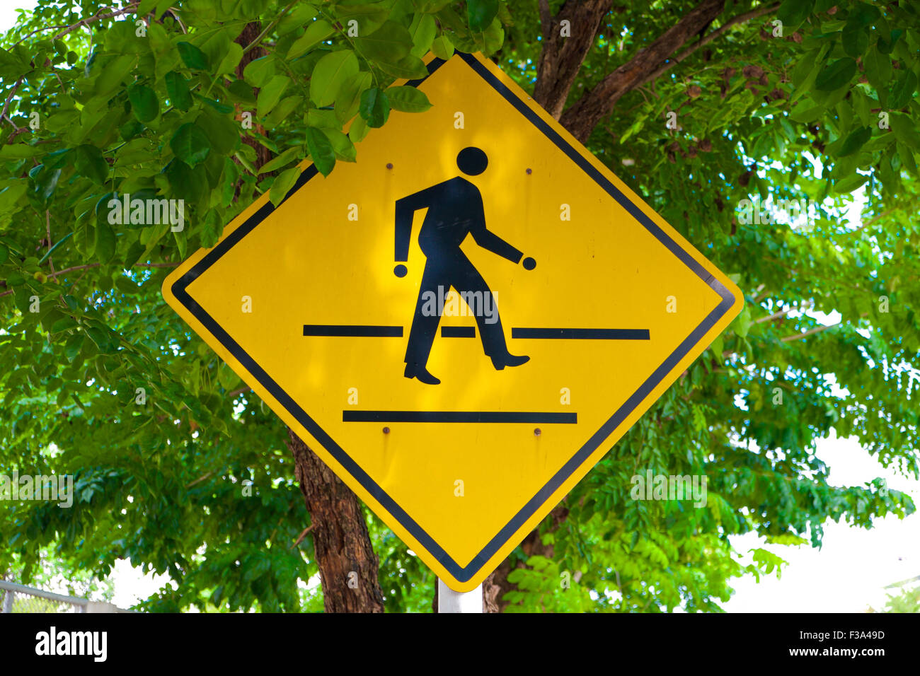 Green man road sign hi-res stock photography and images - Alamy