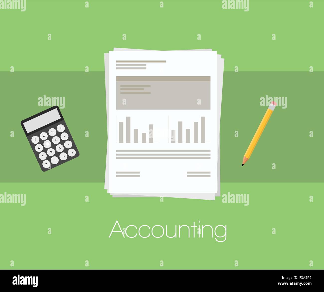Accounting correspondence Stock Vector Images - Alamy