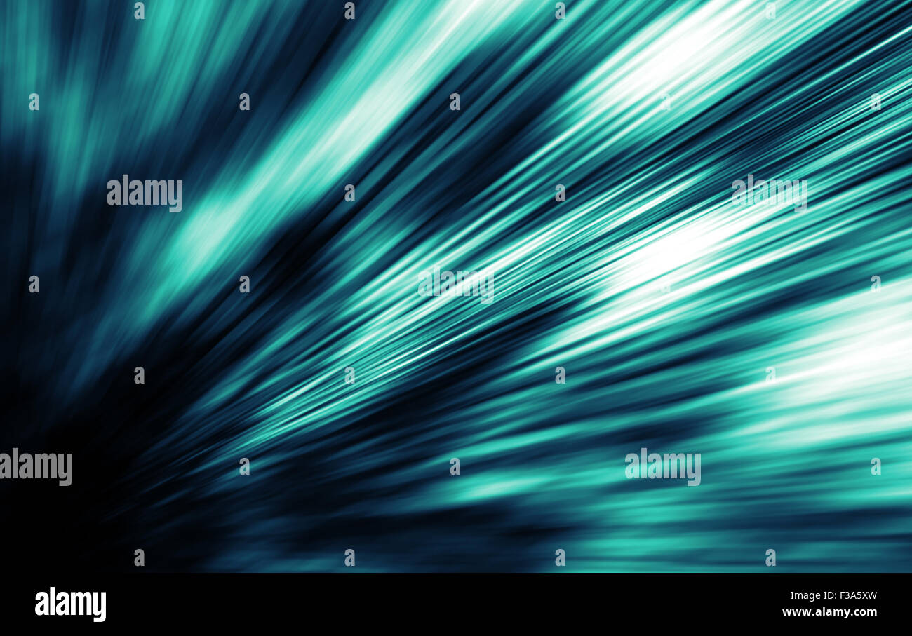 Abstract blue digital blurred background, 3d illustration Stock Photo ...