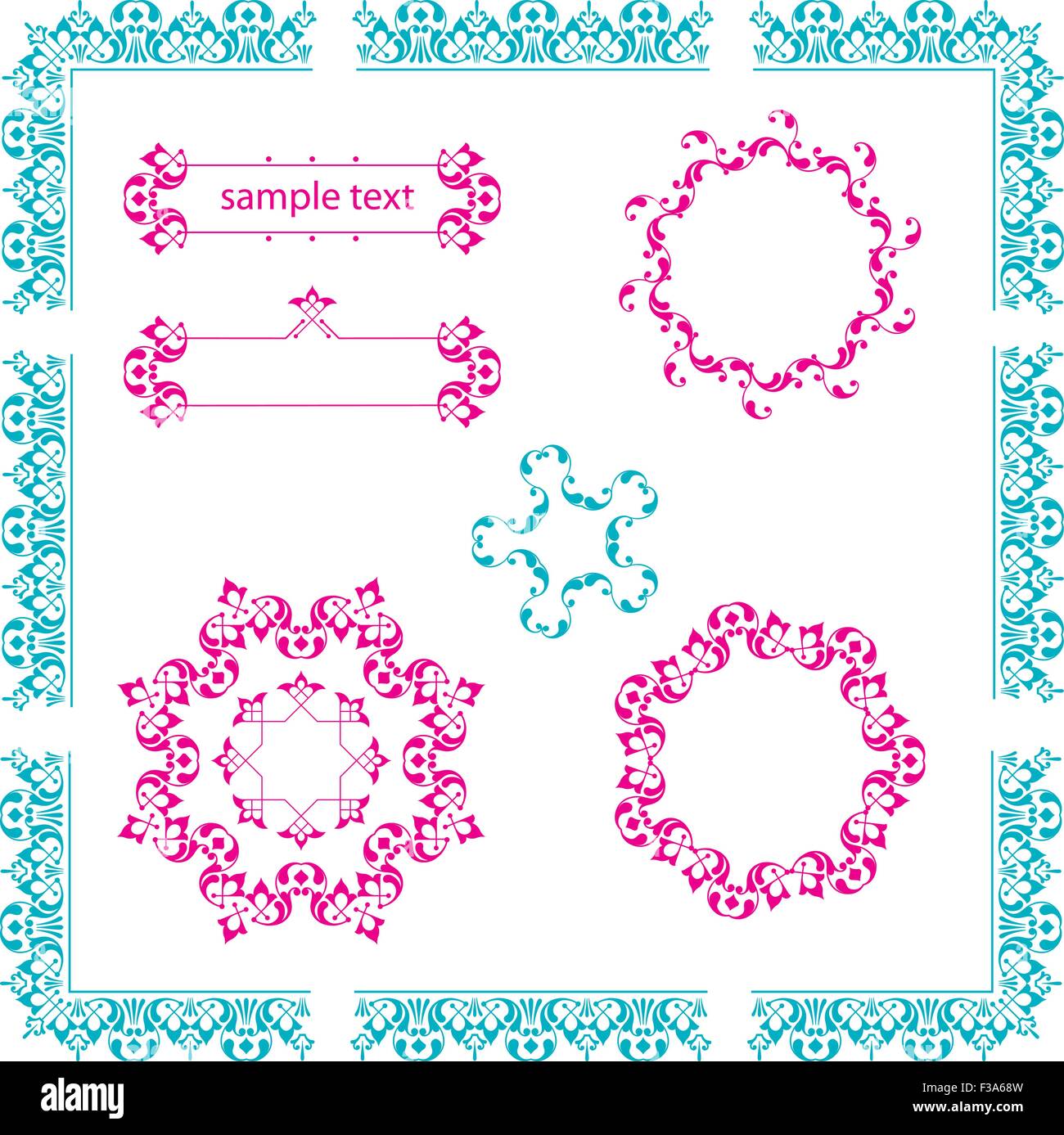 Frame Border Design Vector Art Stock Vector Image & Art - Alamy