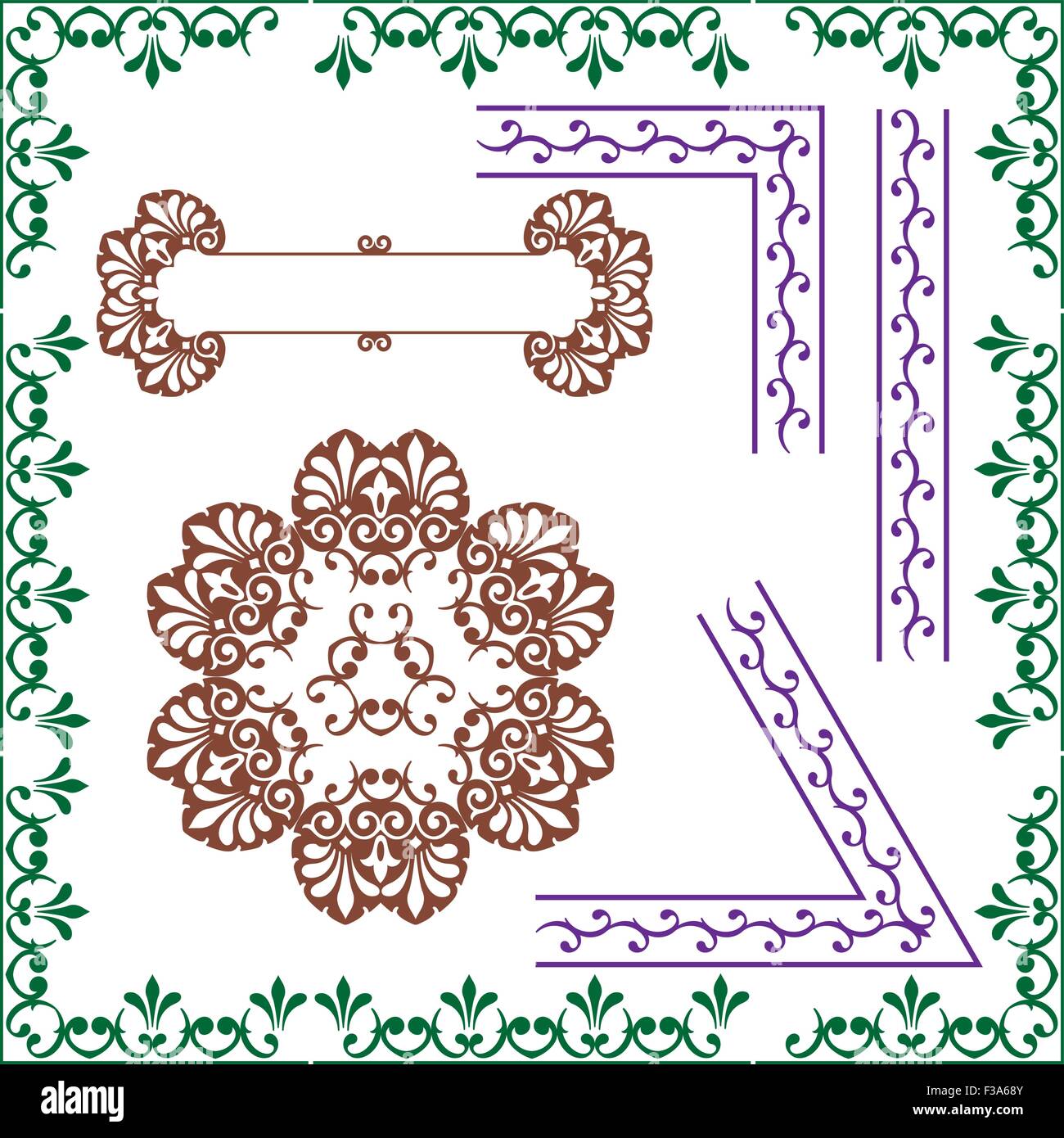 Frame Border Design Vector Art Stock Vector Image & Art - Alamy