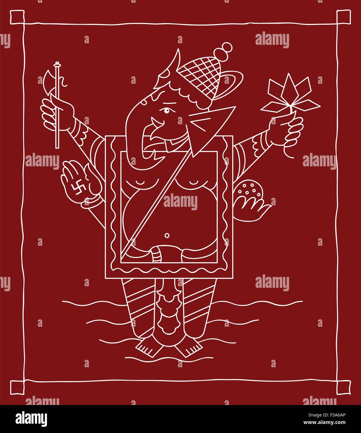 Ganesha The Lord Of Wisdom Vector Art Stock Vector Image & Art - Alamy