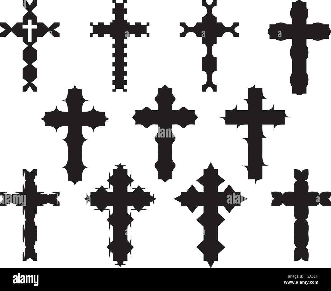 Christian Cross Design Vector Art Stock Vector Image & Art - Alamy